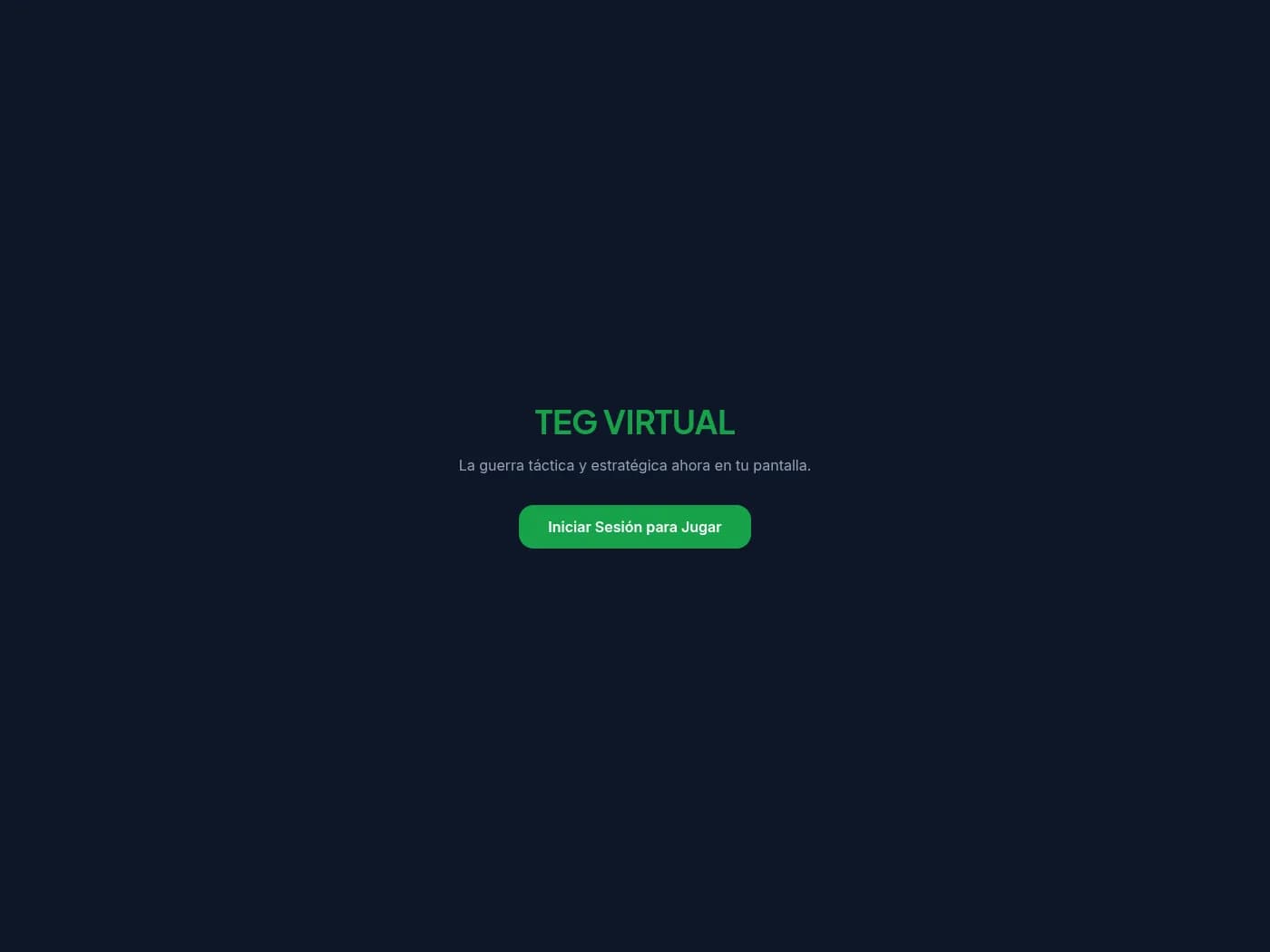 TEG Virtual Game