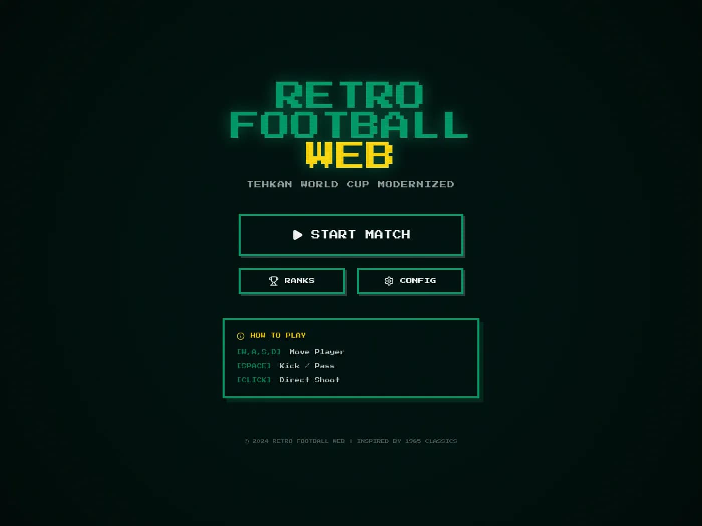 Retro Football Web