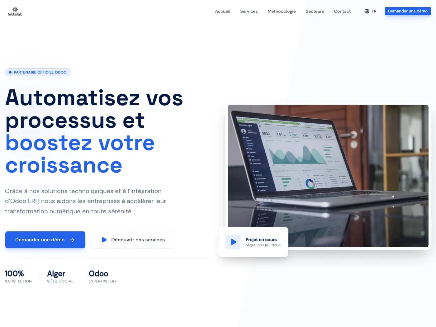 Tekkolab Corporate Website