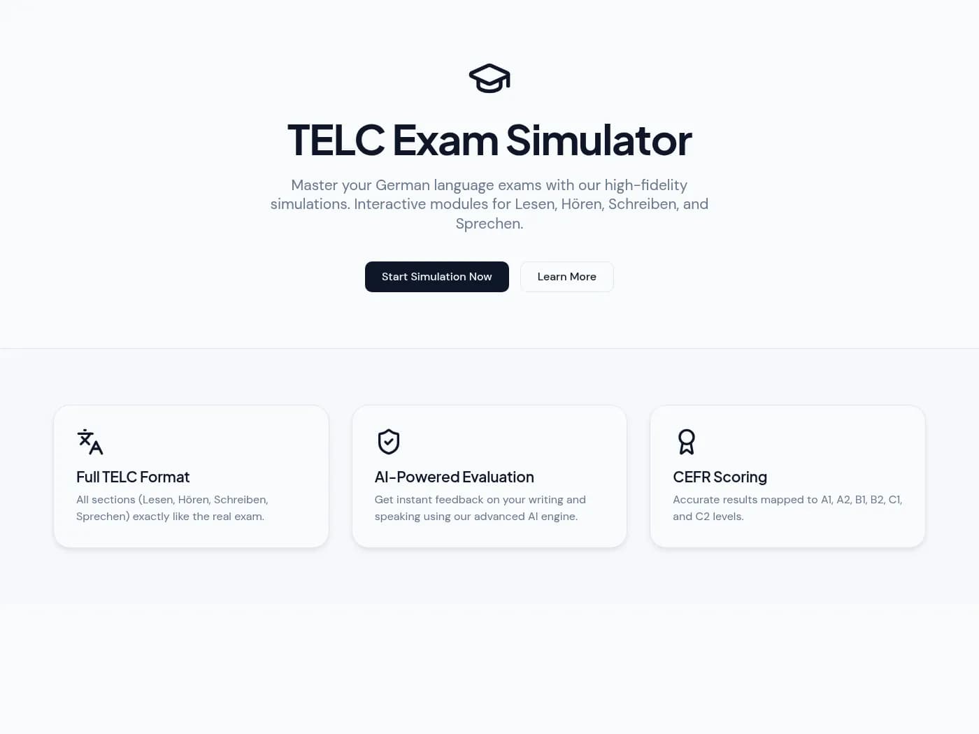 TELC Exam Simulator