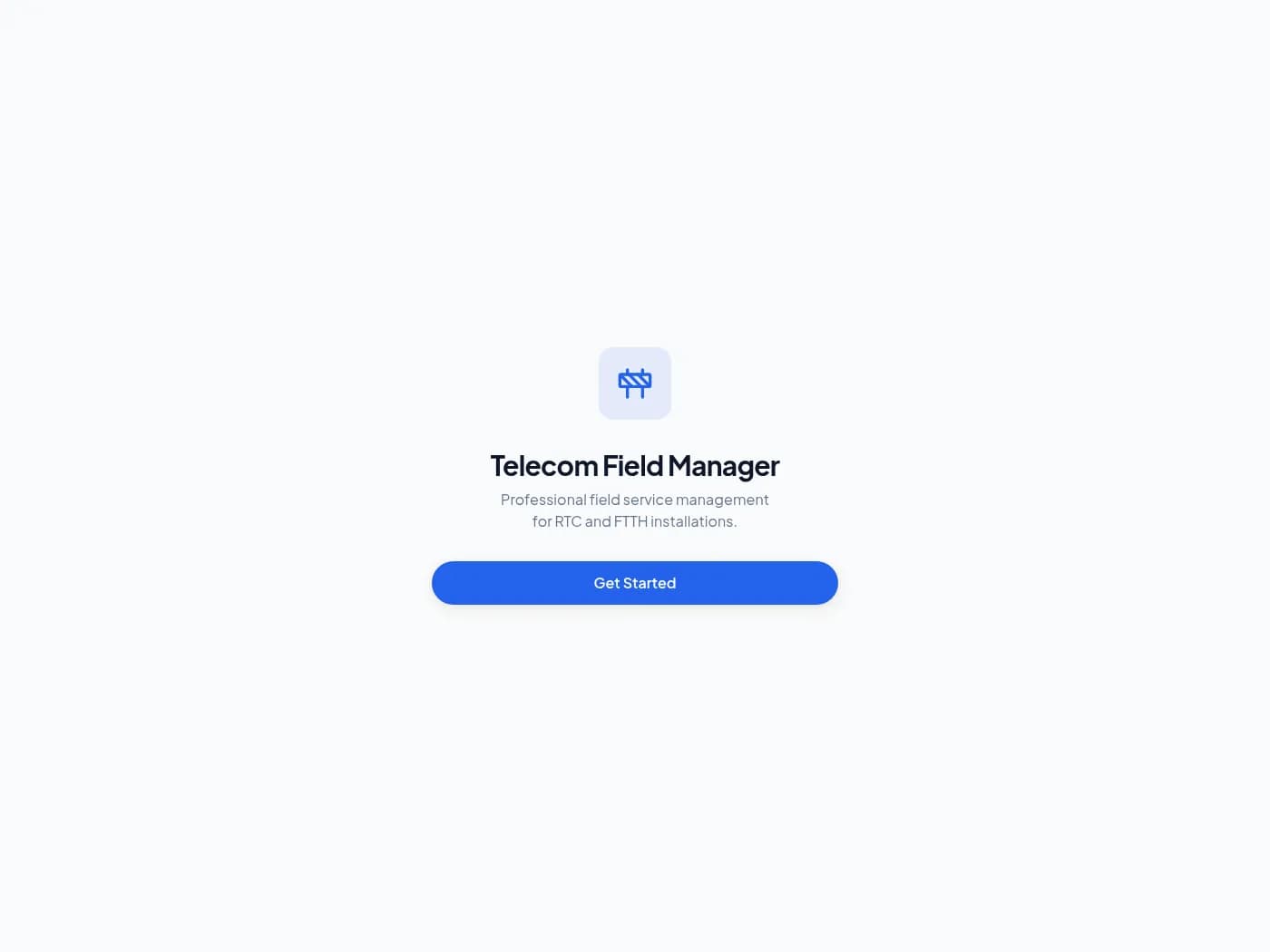 Telecom Field Manager