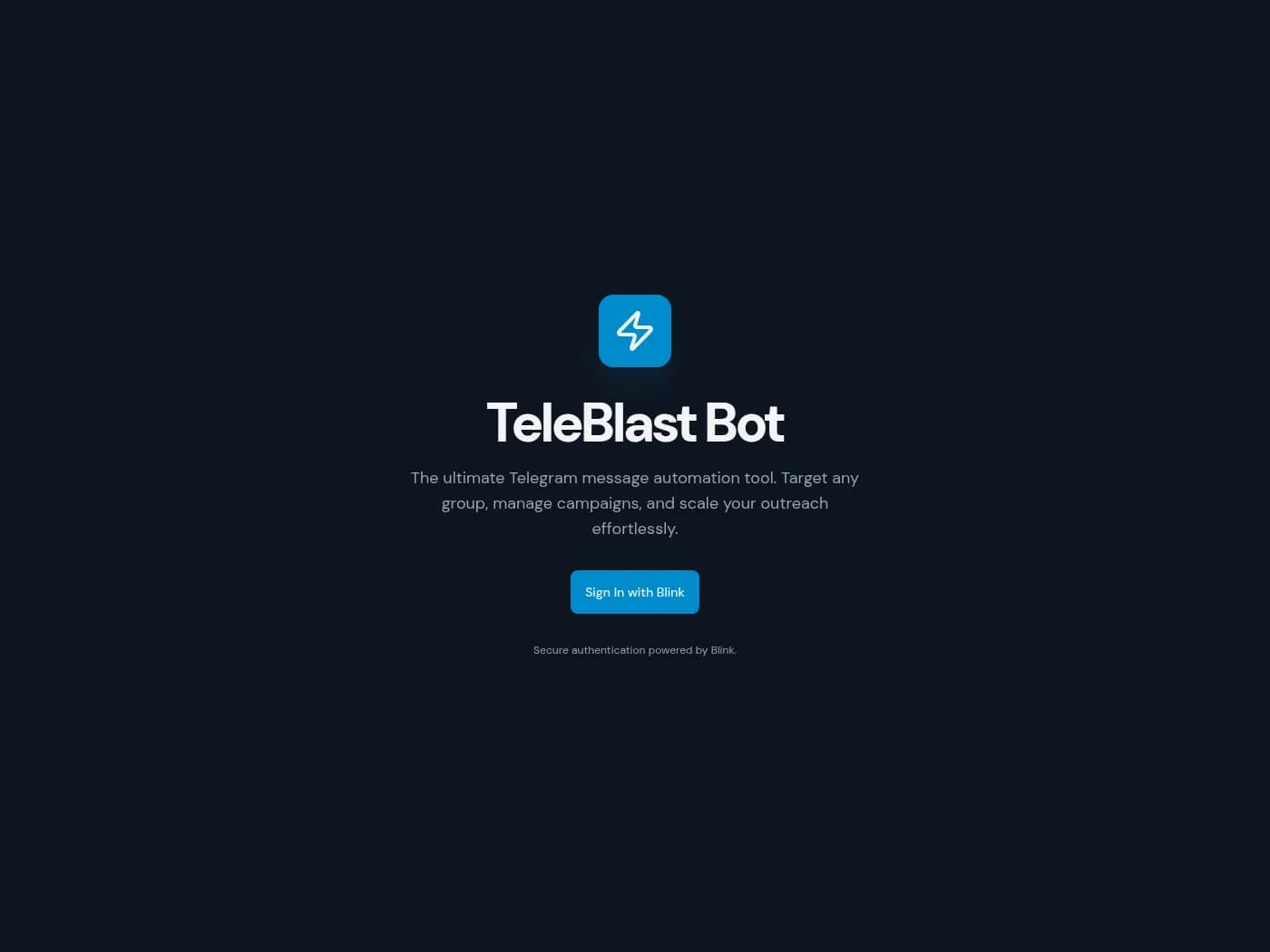 TeleBlast Bot