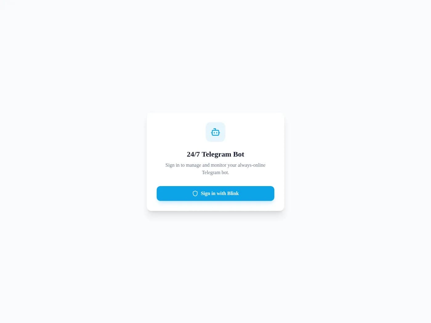 Always Online Telegram Bot