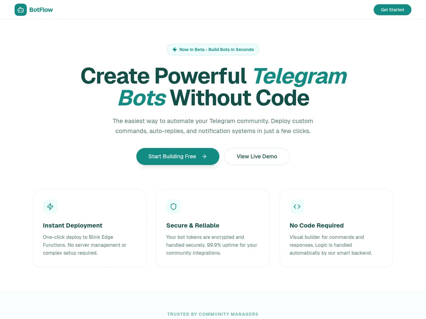 Telegram Bot Builder
