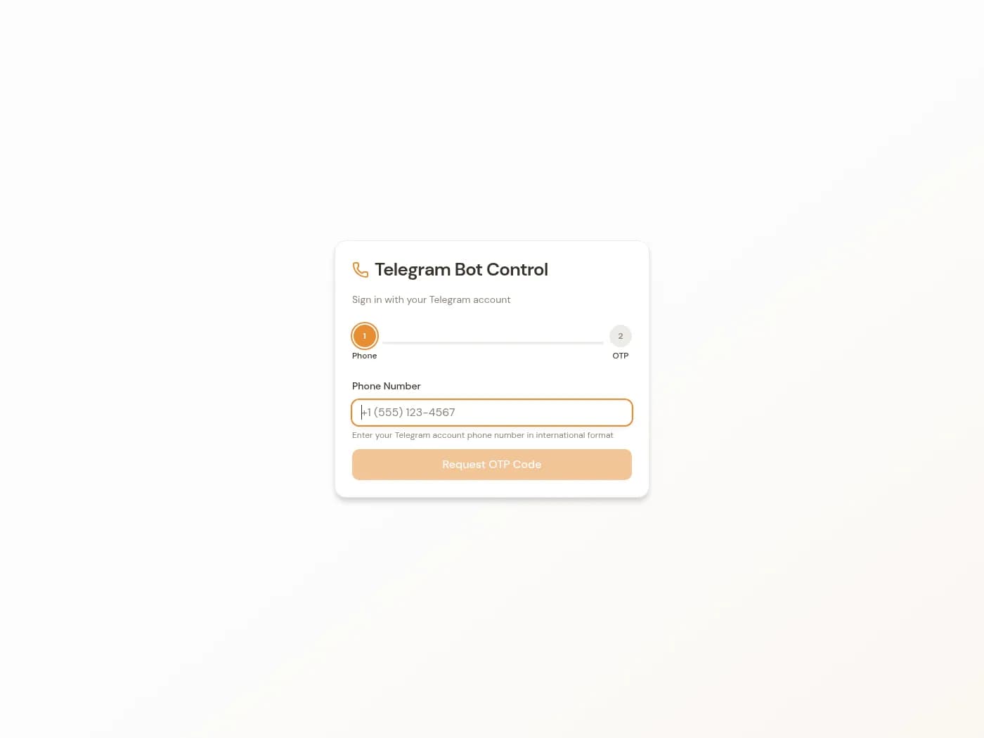 Telegram Bot Builder