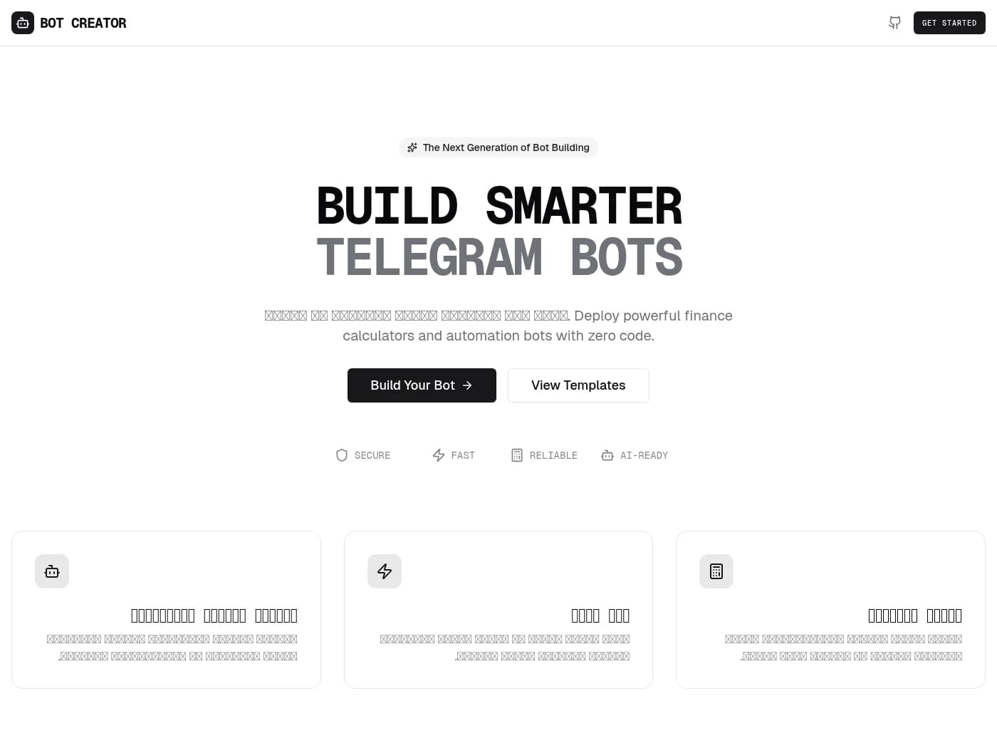 Telegram Bot Creator