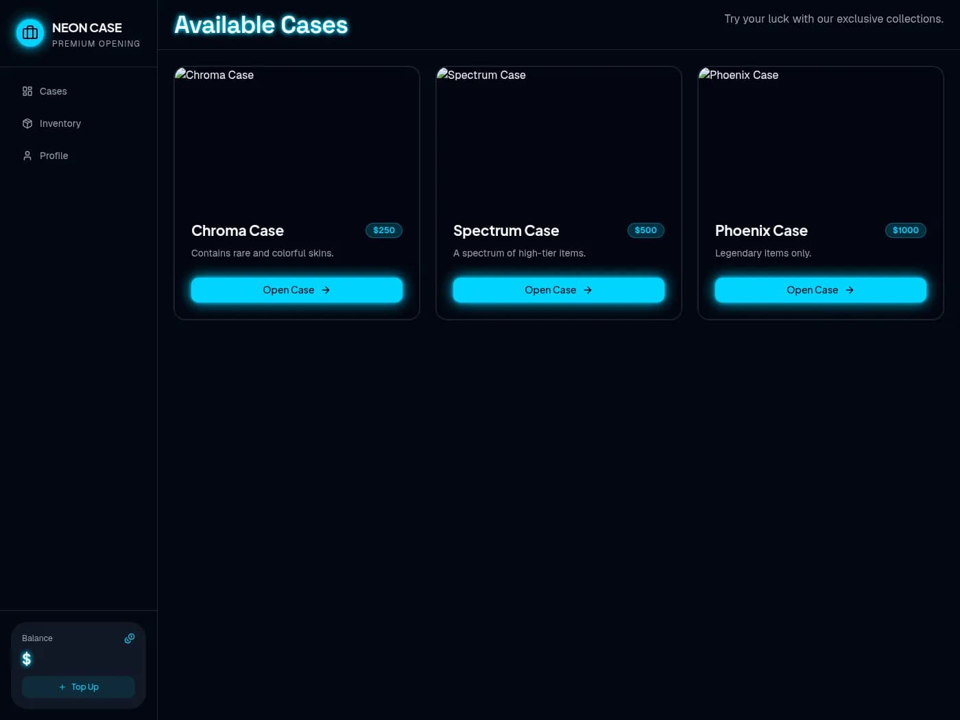Telegram Bot Case Web