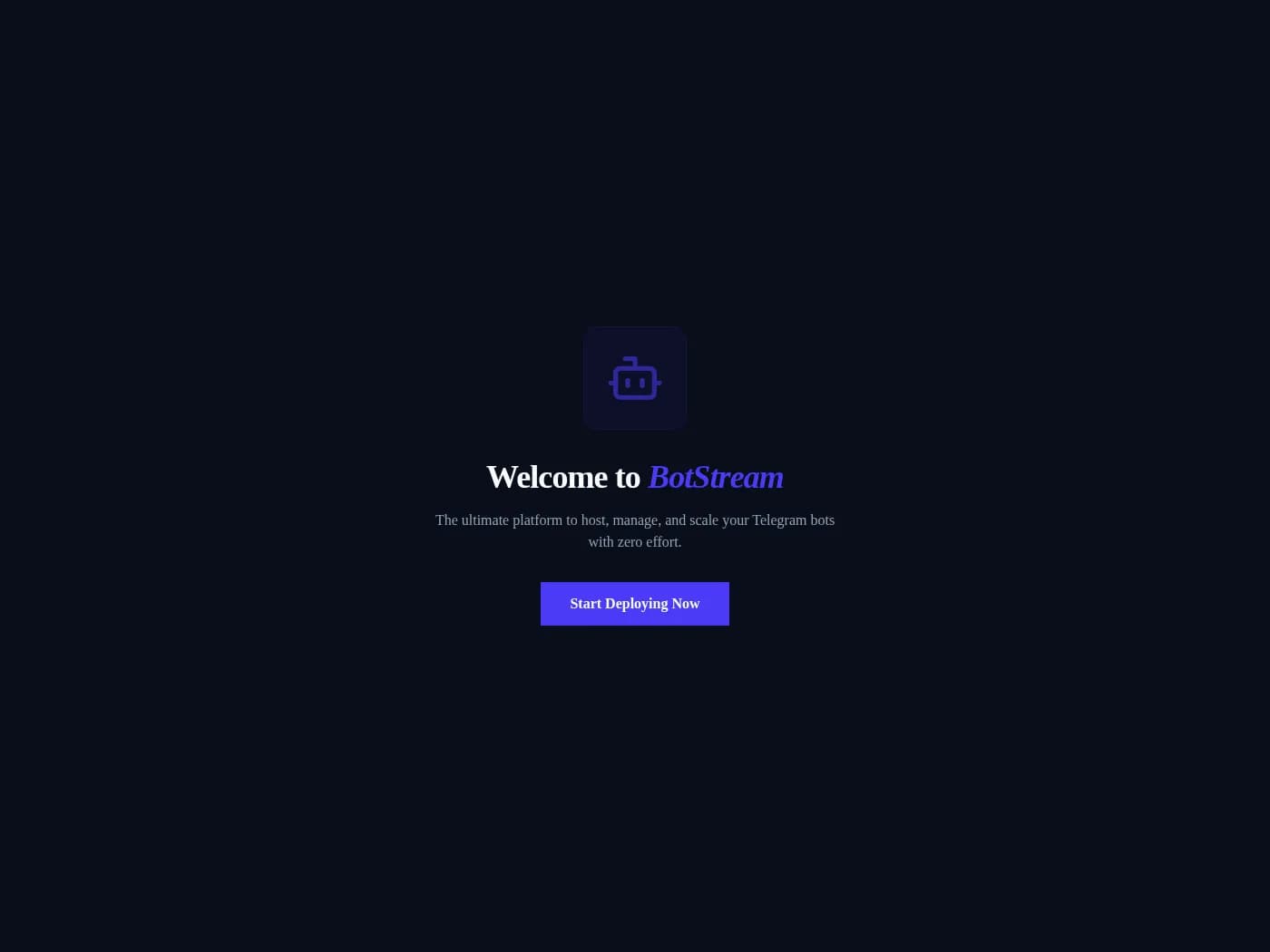Telegram Bot Hosting