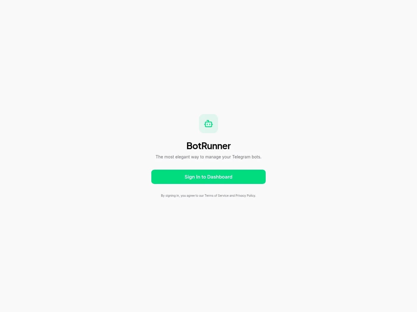 Telegram Bot Runner
