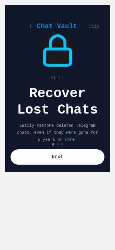 Telegram Chat Vault