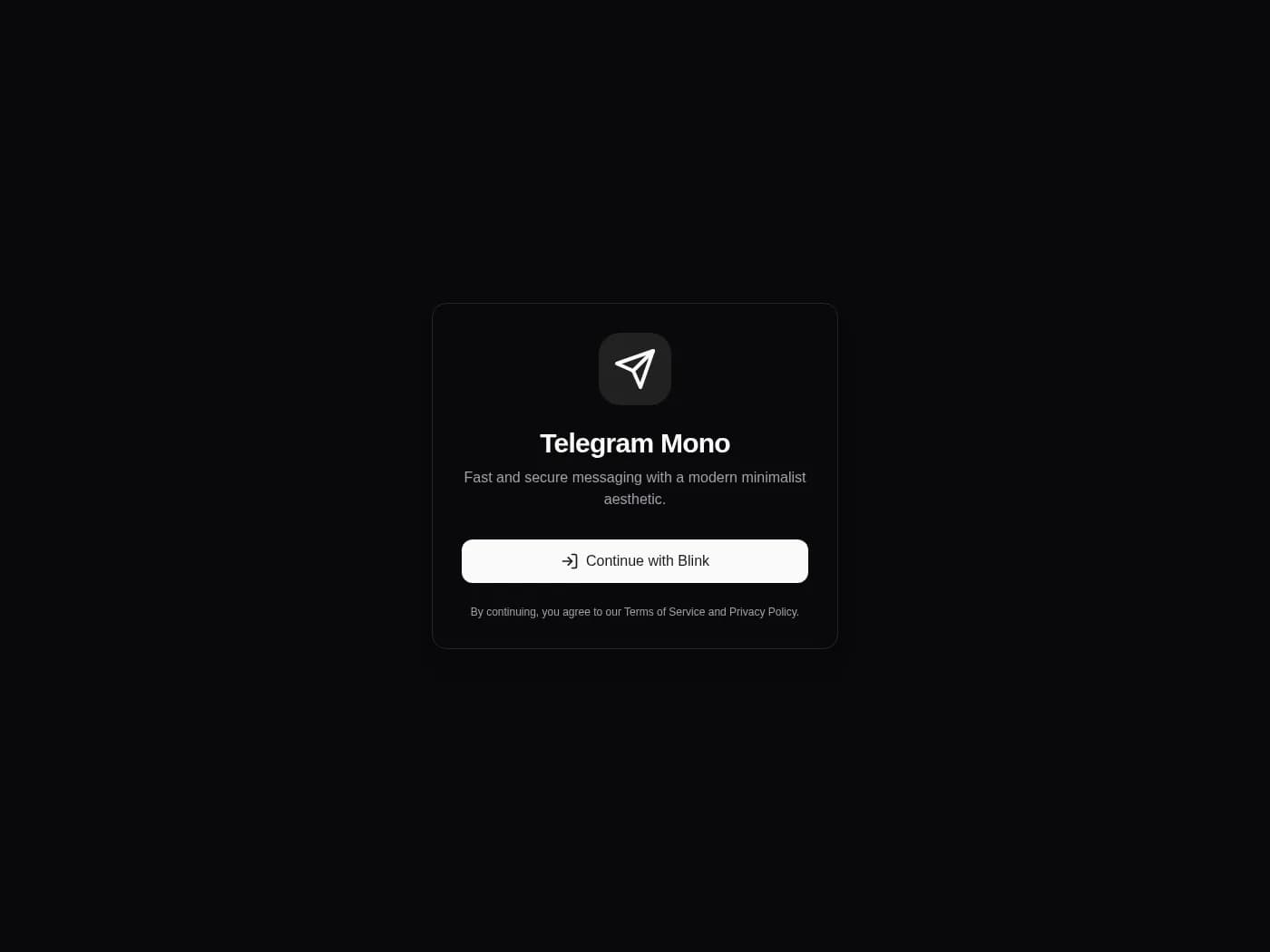 Telegram Messenger Clone