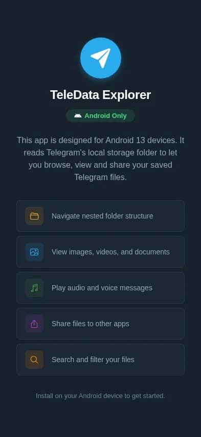 TeleData Explorer