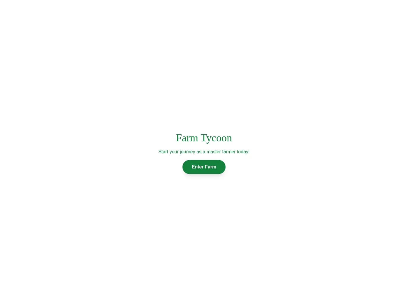 Telegram Farm Game