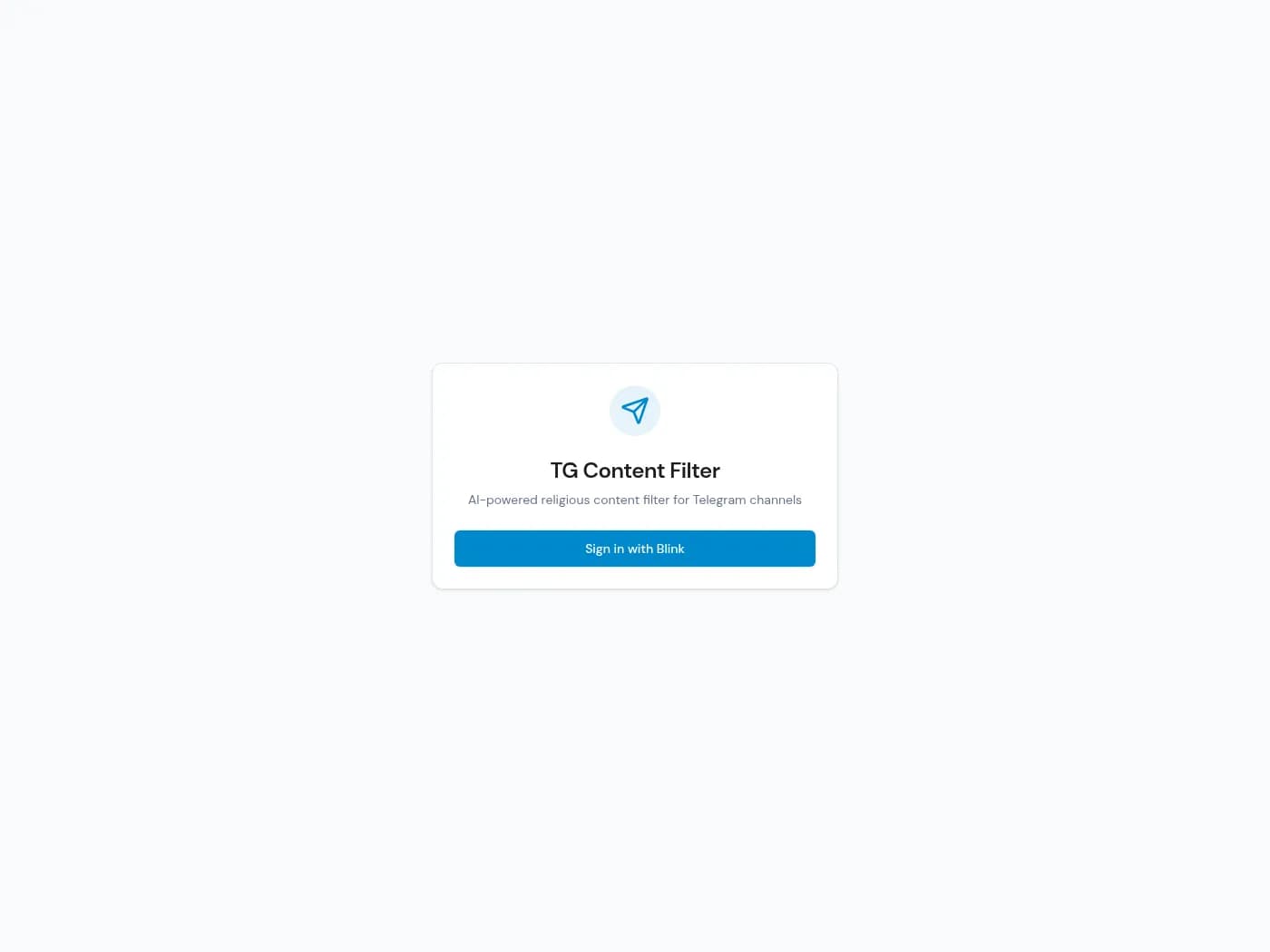 Telegram Content Filter Bot
