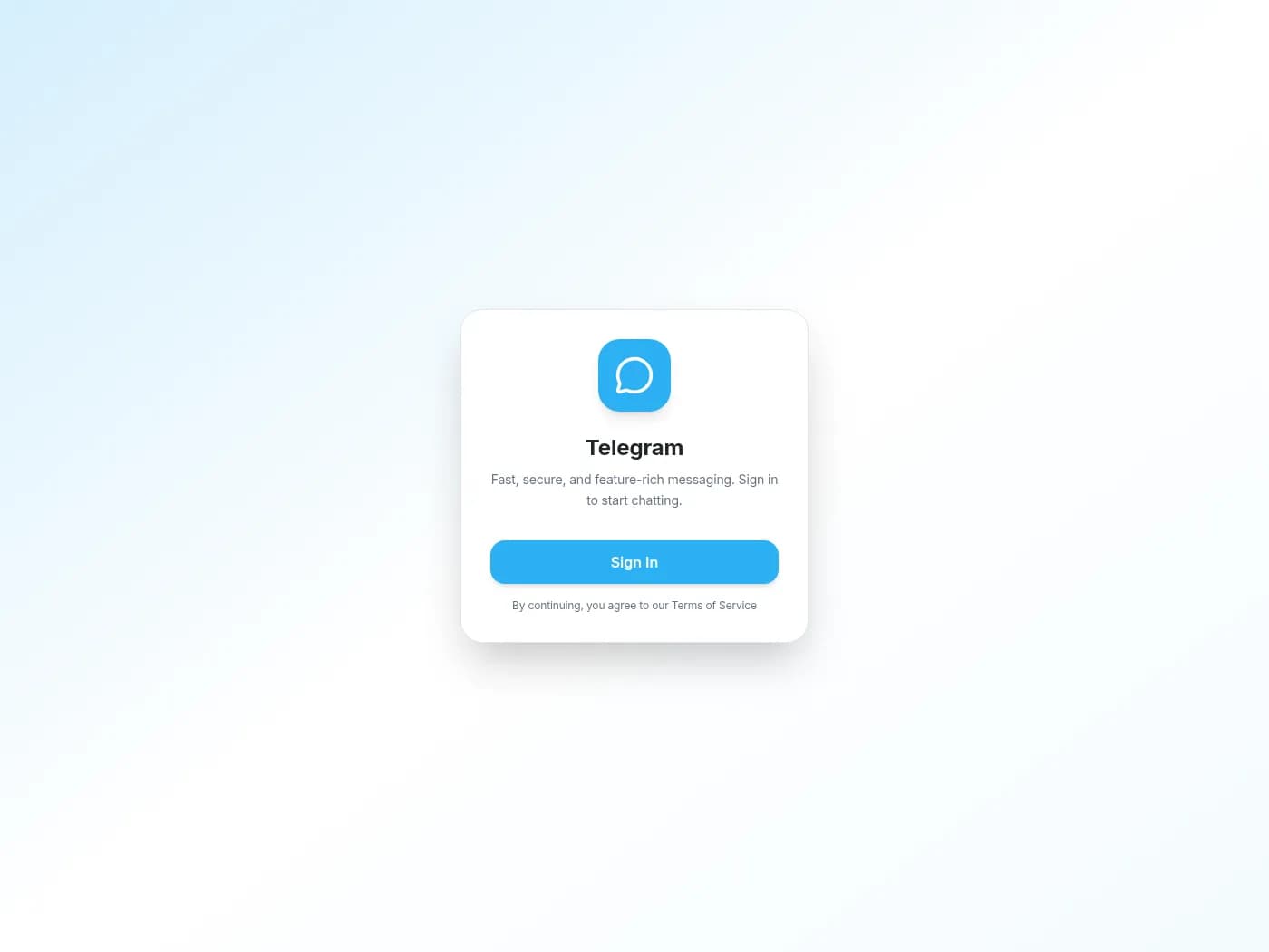 Full Telegram Clone