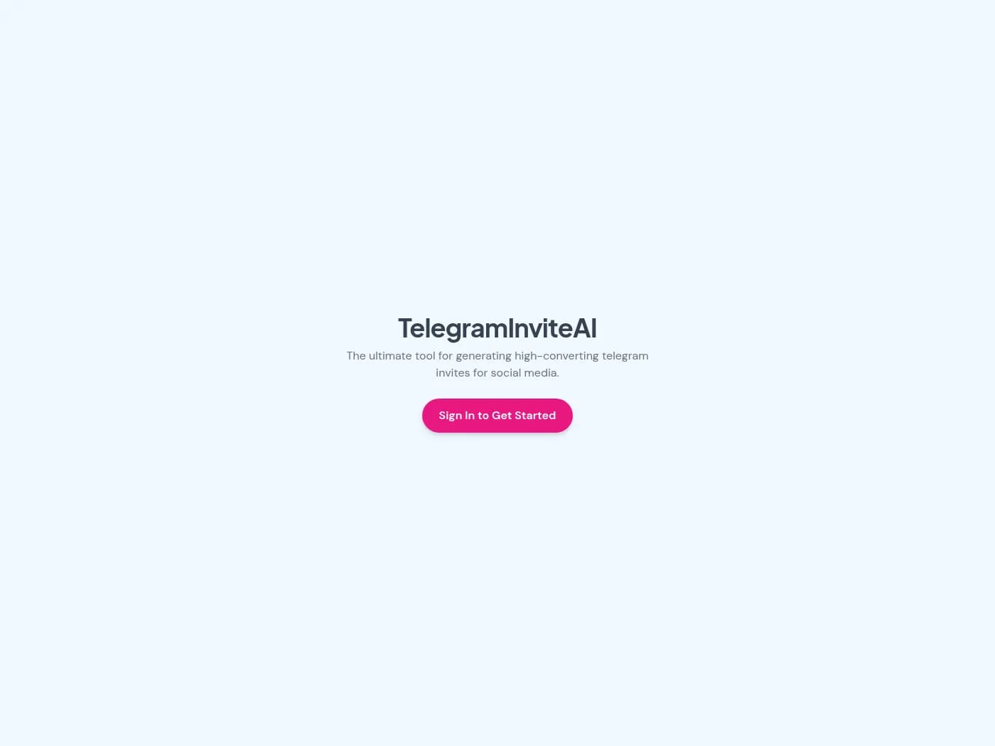 TelegramInviteAI