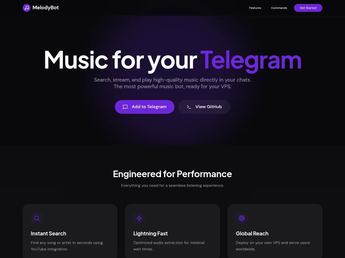 Telegram Music Bot