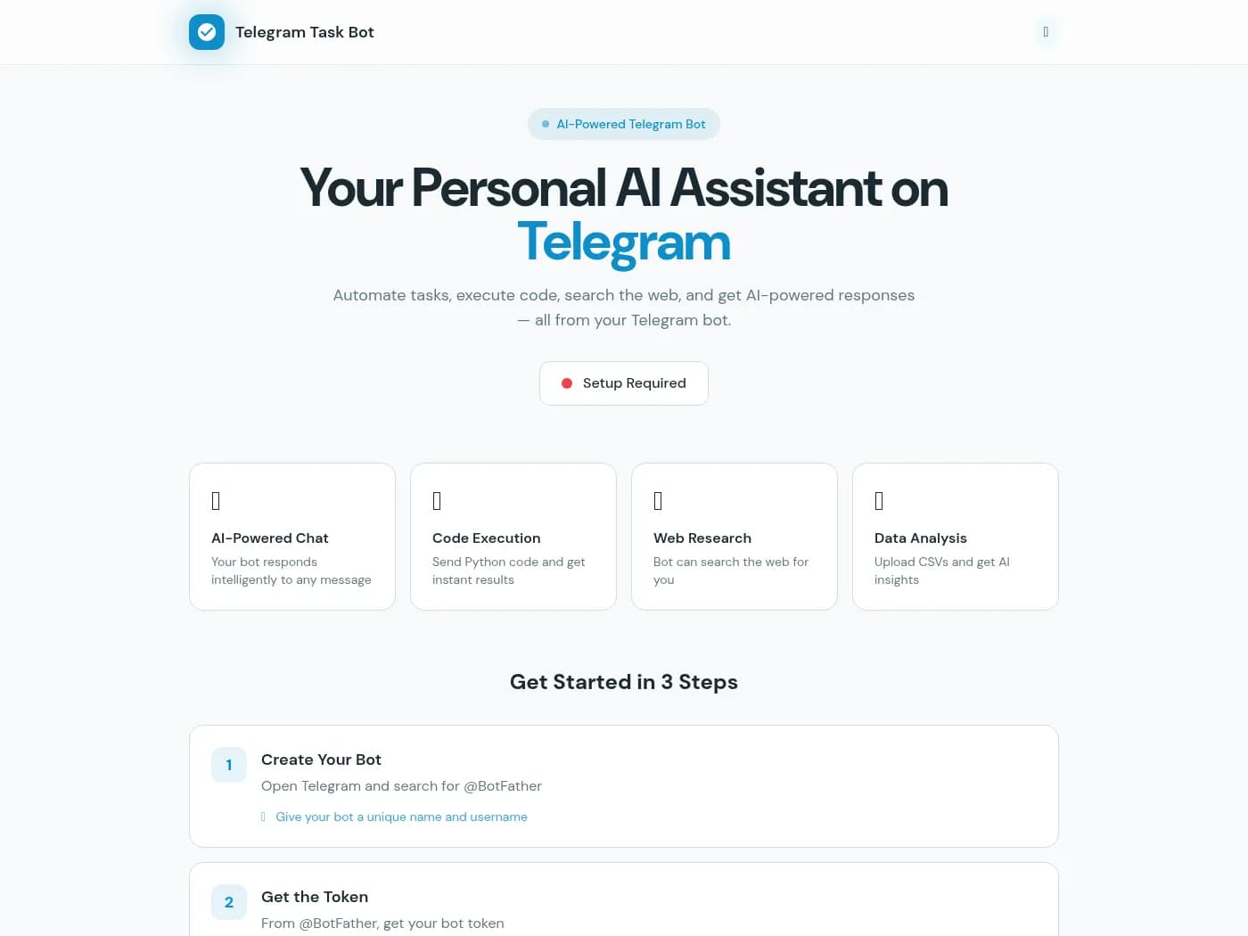Telegram Task Bot