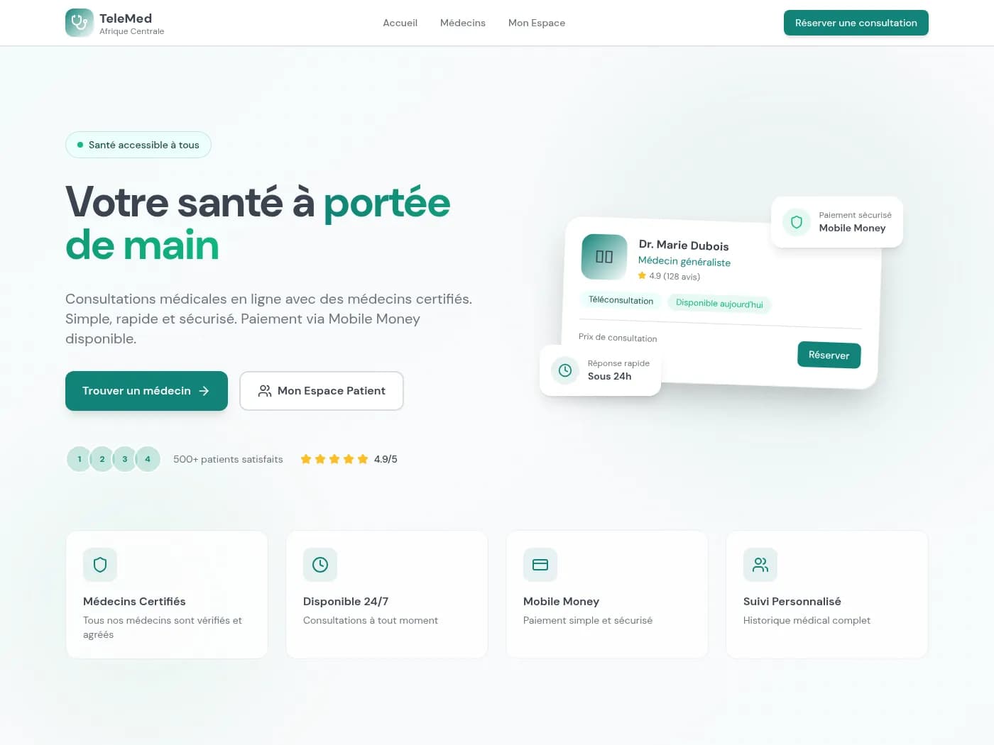 Santé + TeleMed