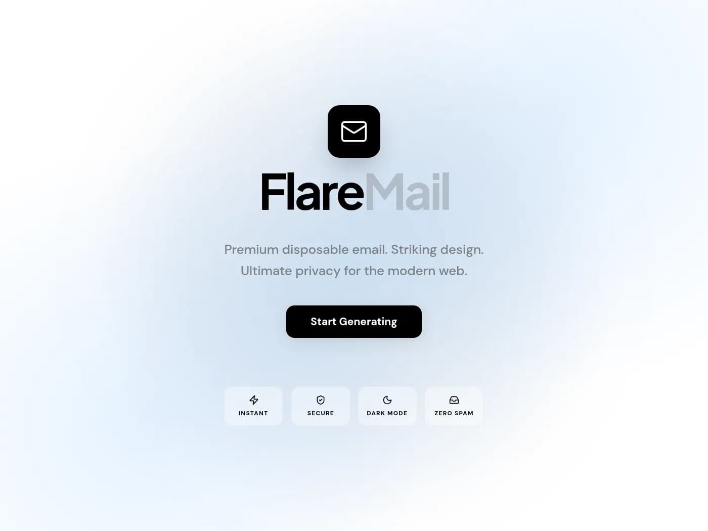 Modern Temp Mail Web