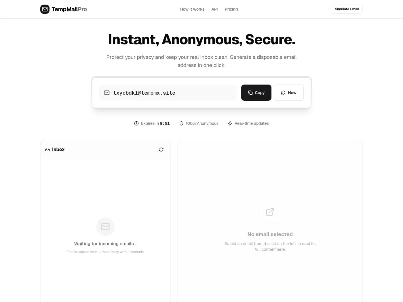 TempMail Pro