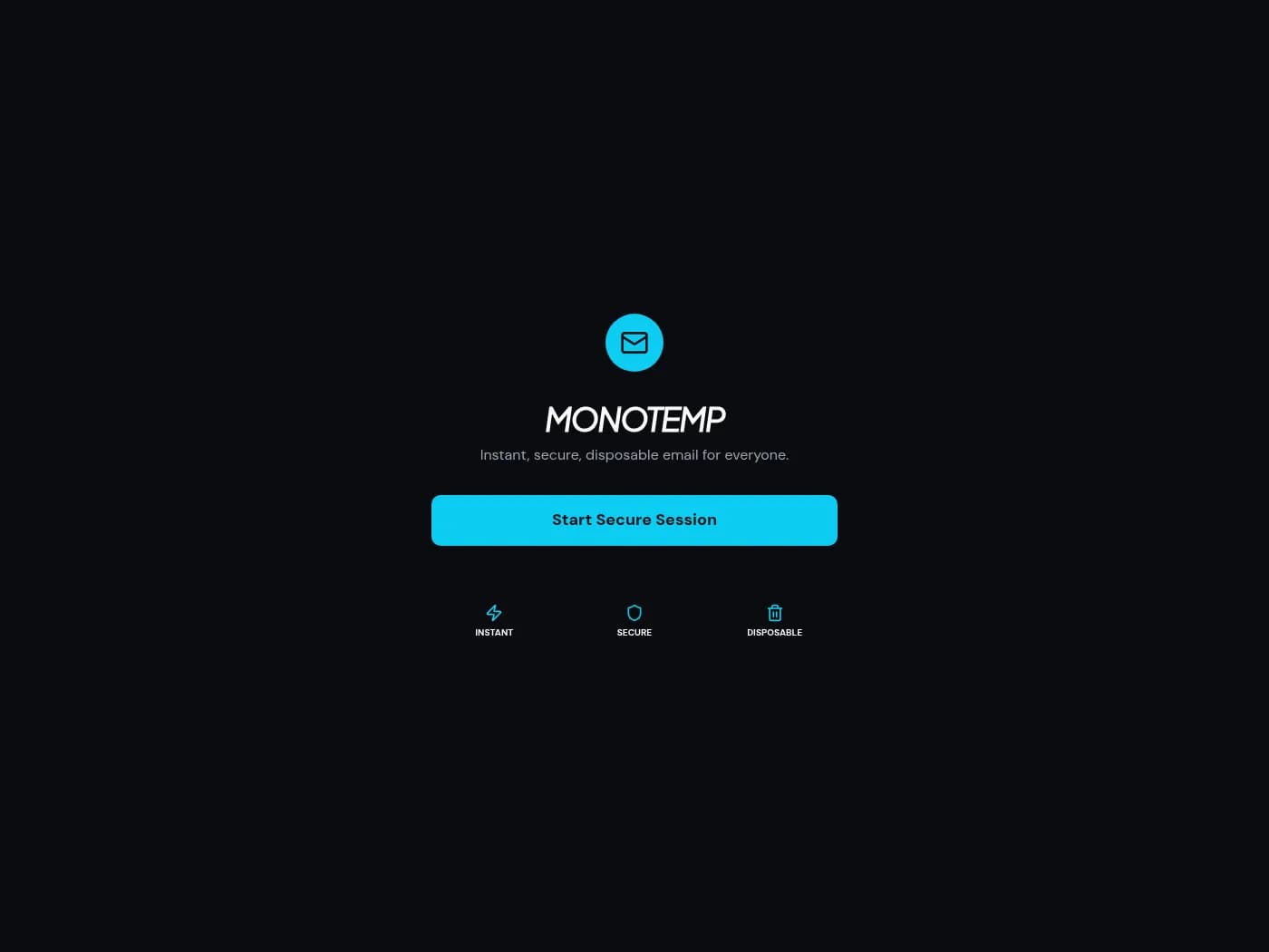 MonoTemp Mail