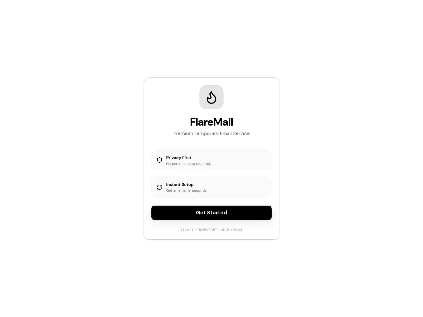 TempMail Modern UI