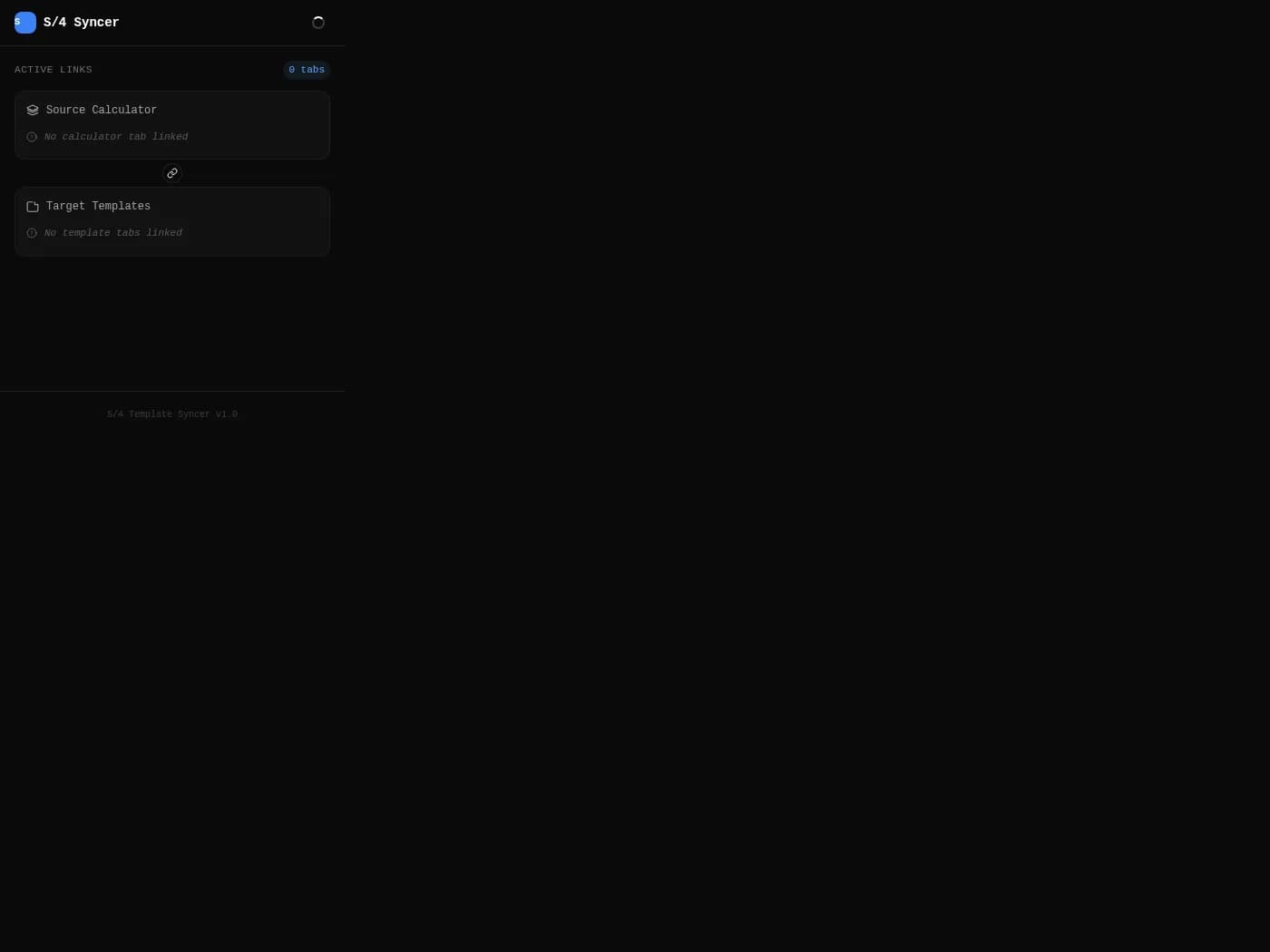 S/4 Template Syncer