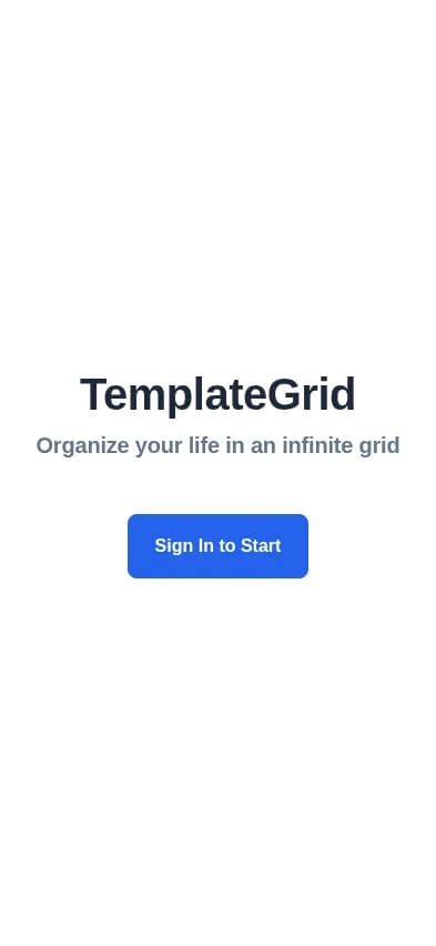 TemplateGrid