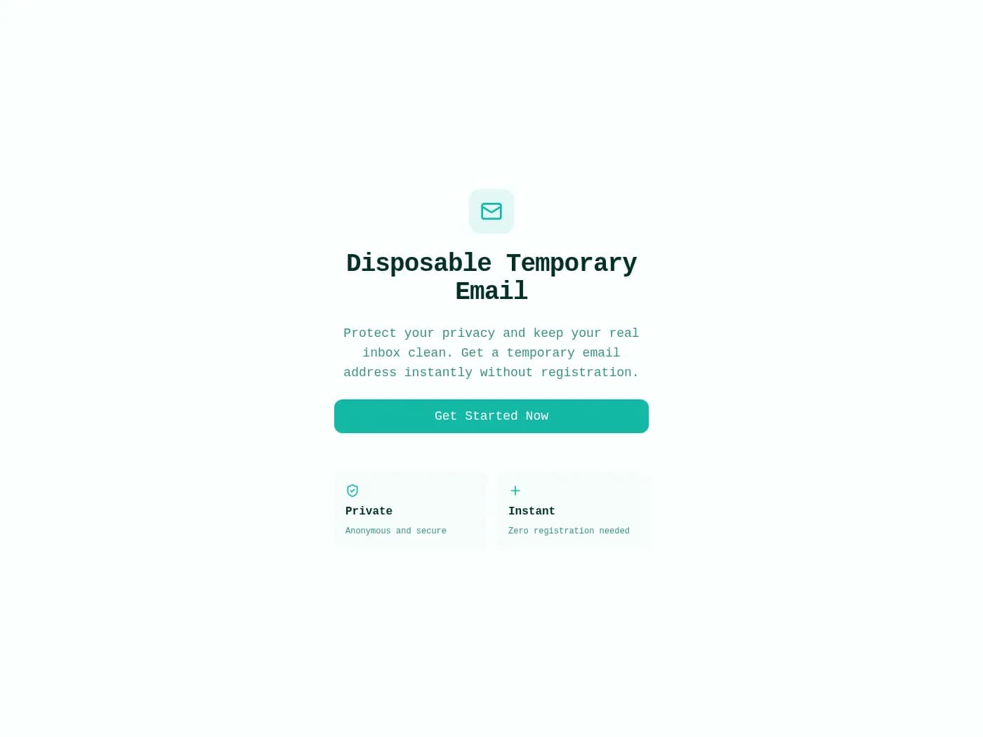 TempMail Clone