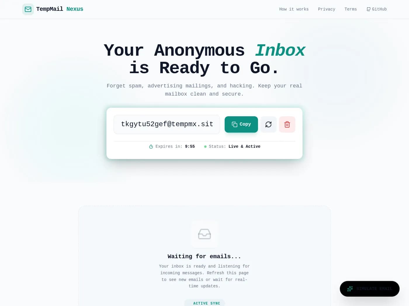 TempMail Nexus