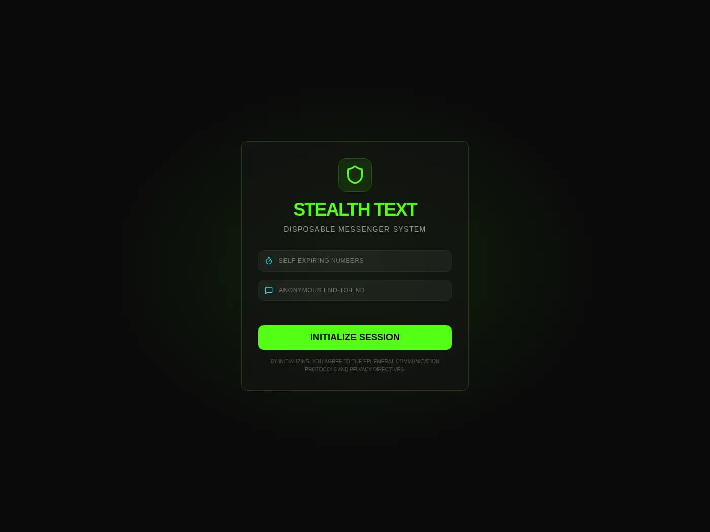 TempNumber Messenger