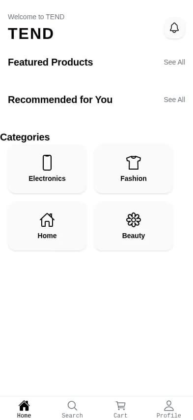 TEND Global Marketplace