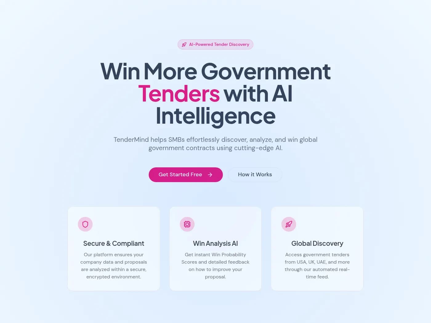 TenderMind AI Platform