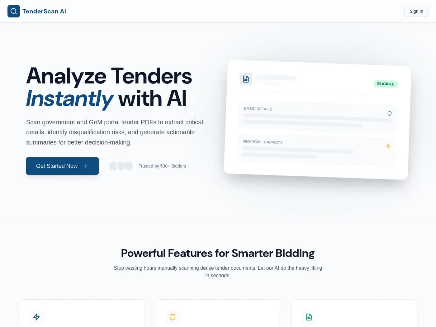 TenderScan AI