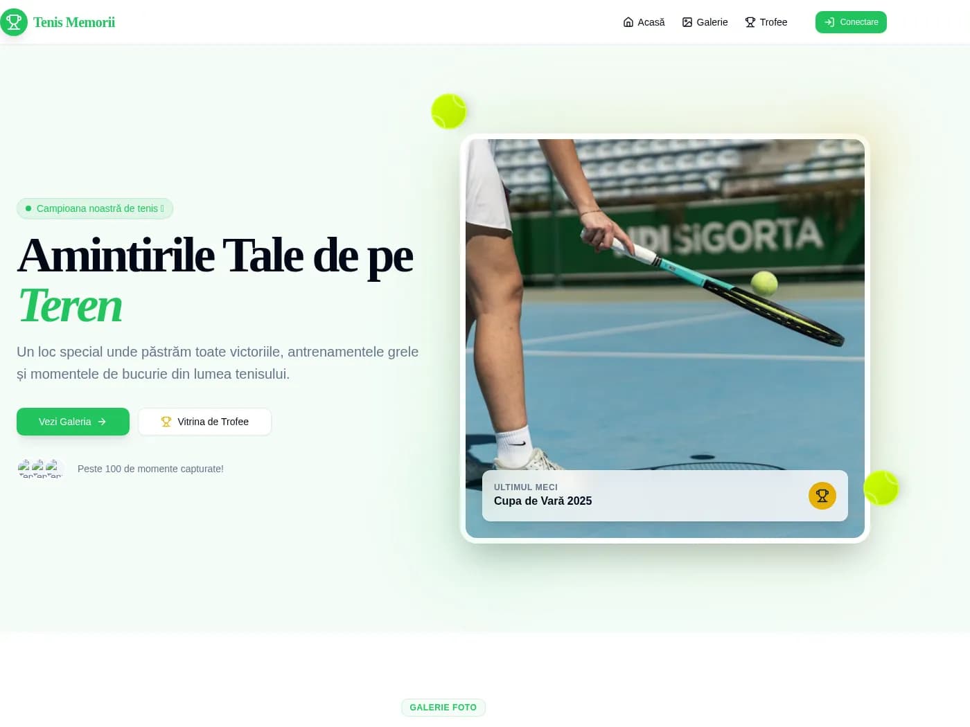 Tennis Memories Album