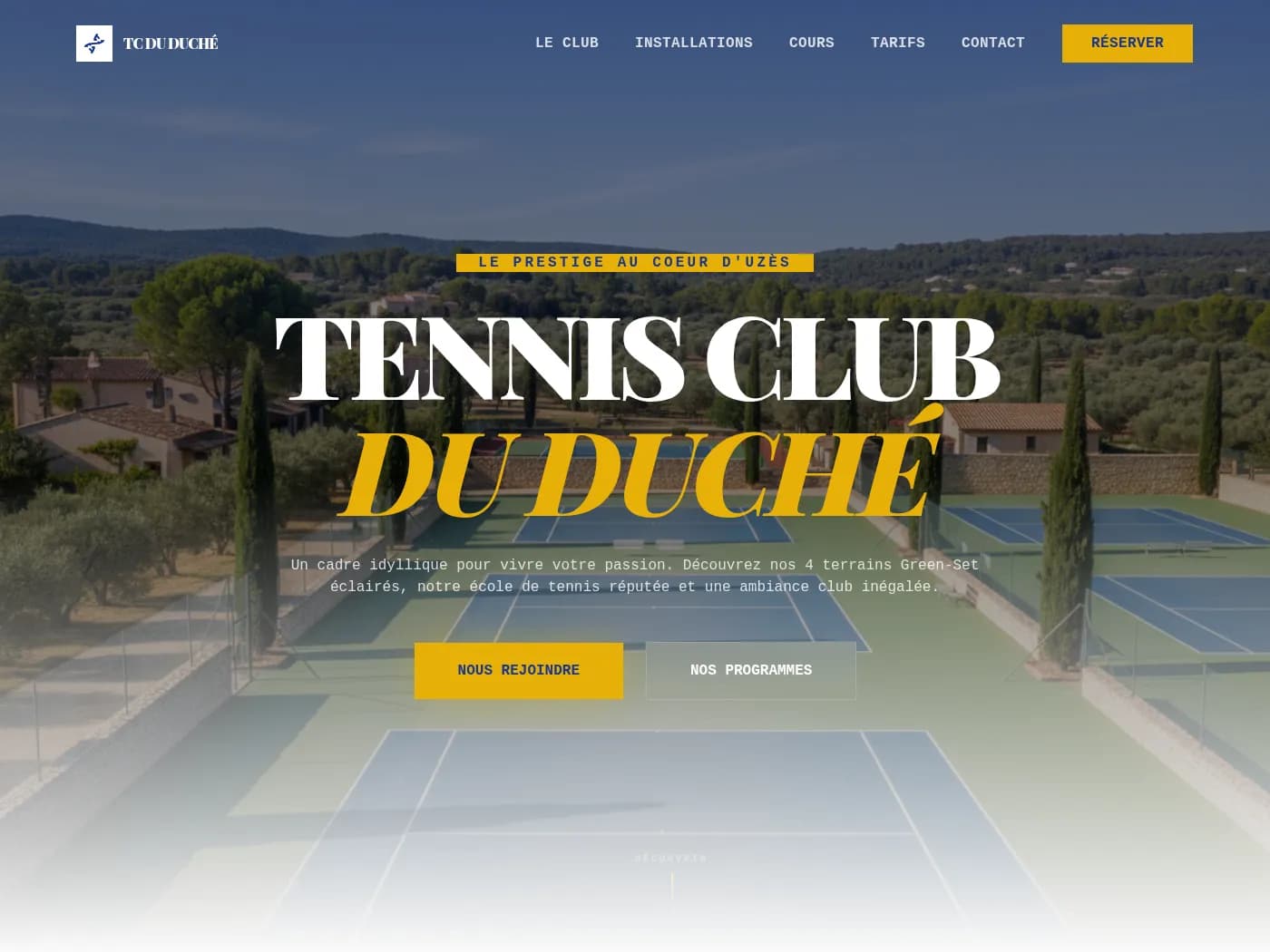 Tennis Club Showcase