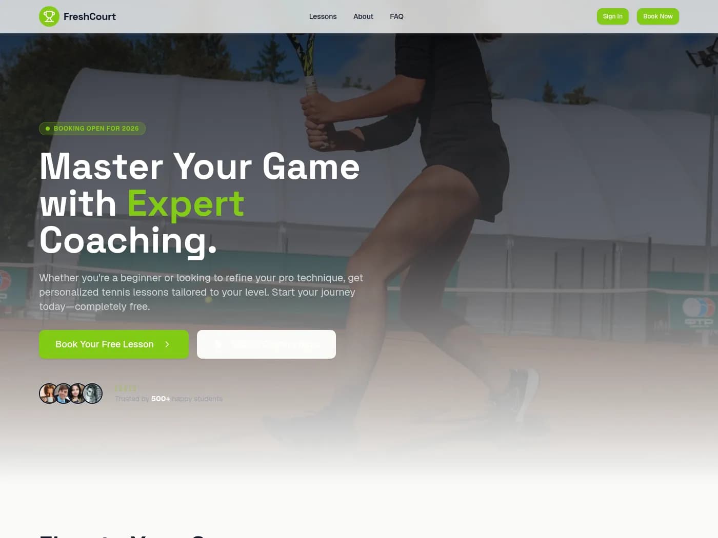 All Stars Tennis Lessons