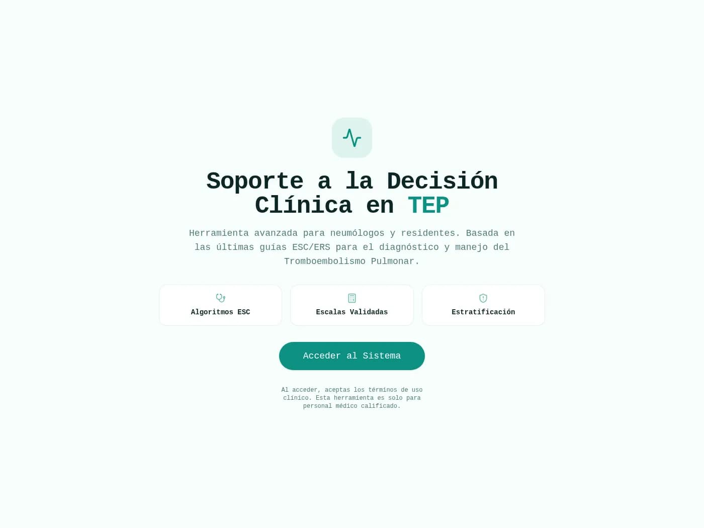 TEP Decision Support App