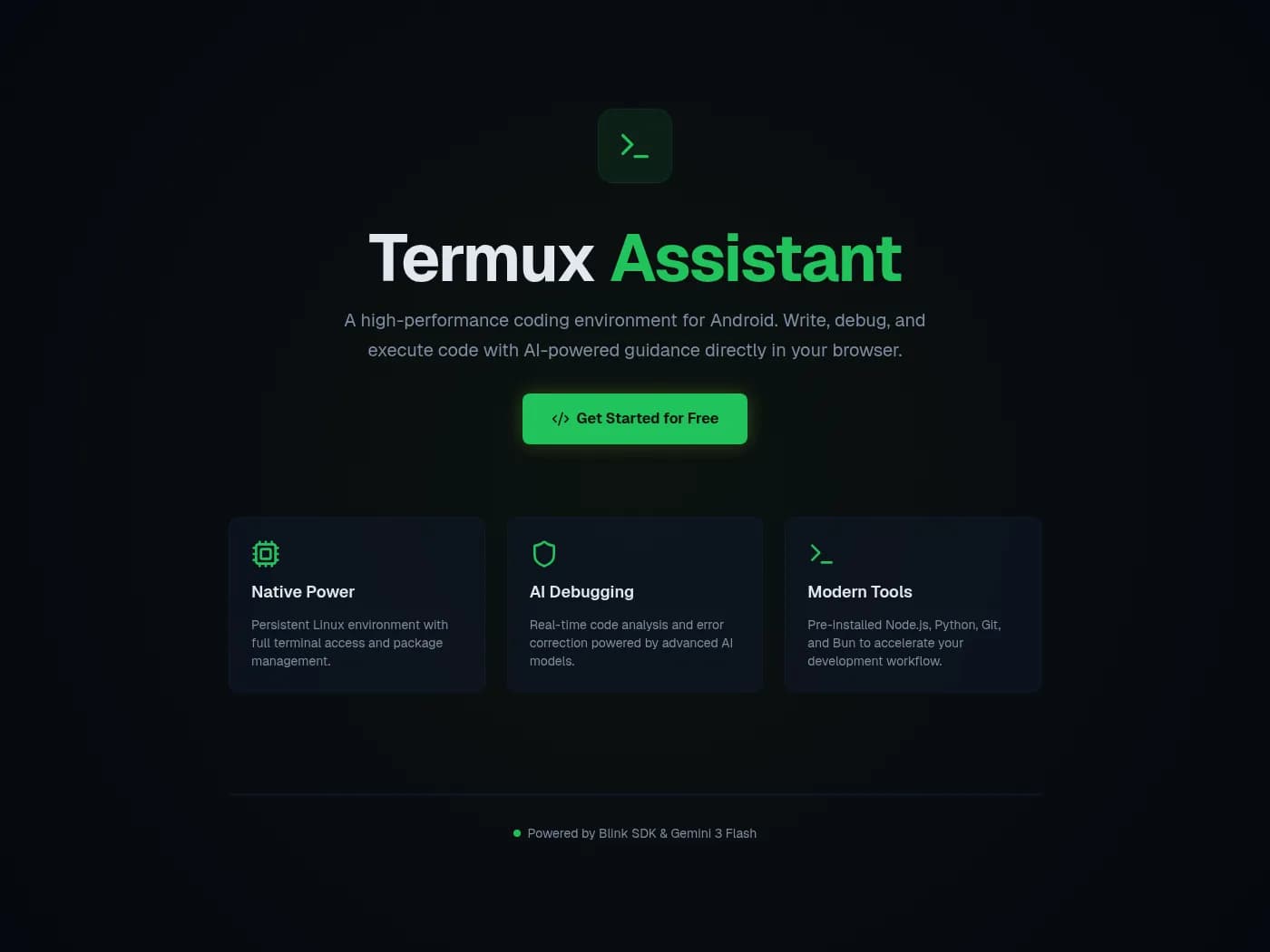 Termux Coding Assistant