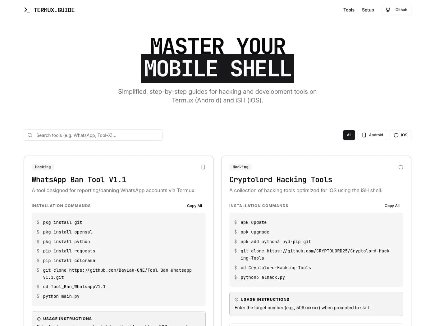 Easy Termux Tools Guide
