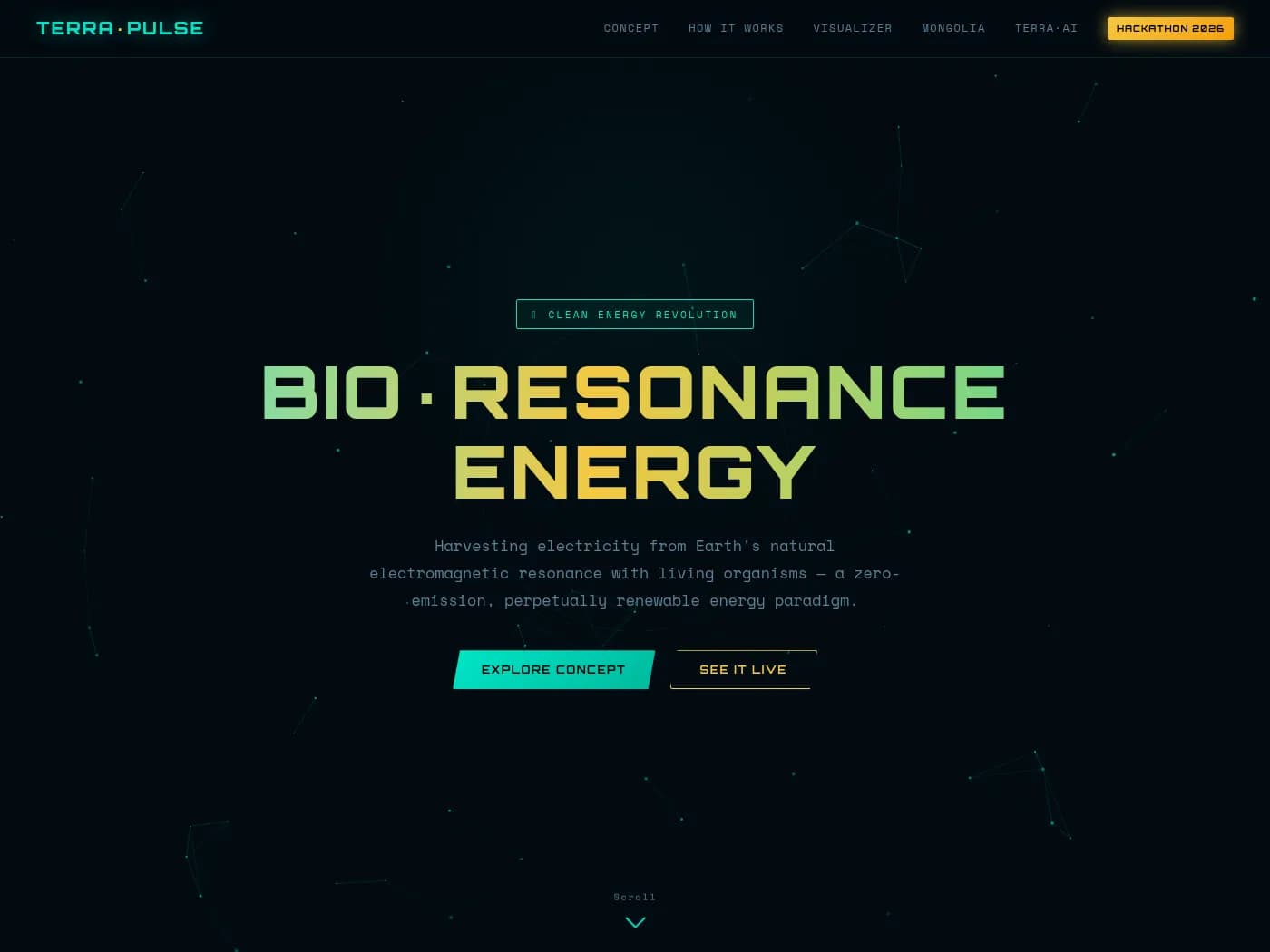 TERRA·PULSE Experience