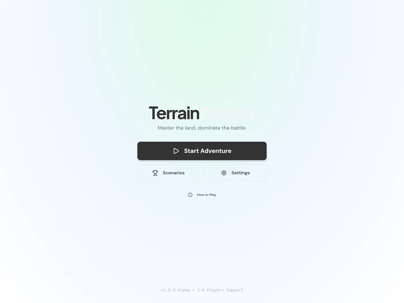 Terrain Tactics