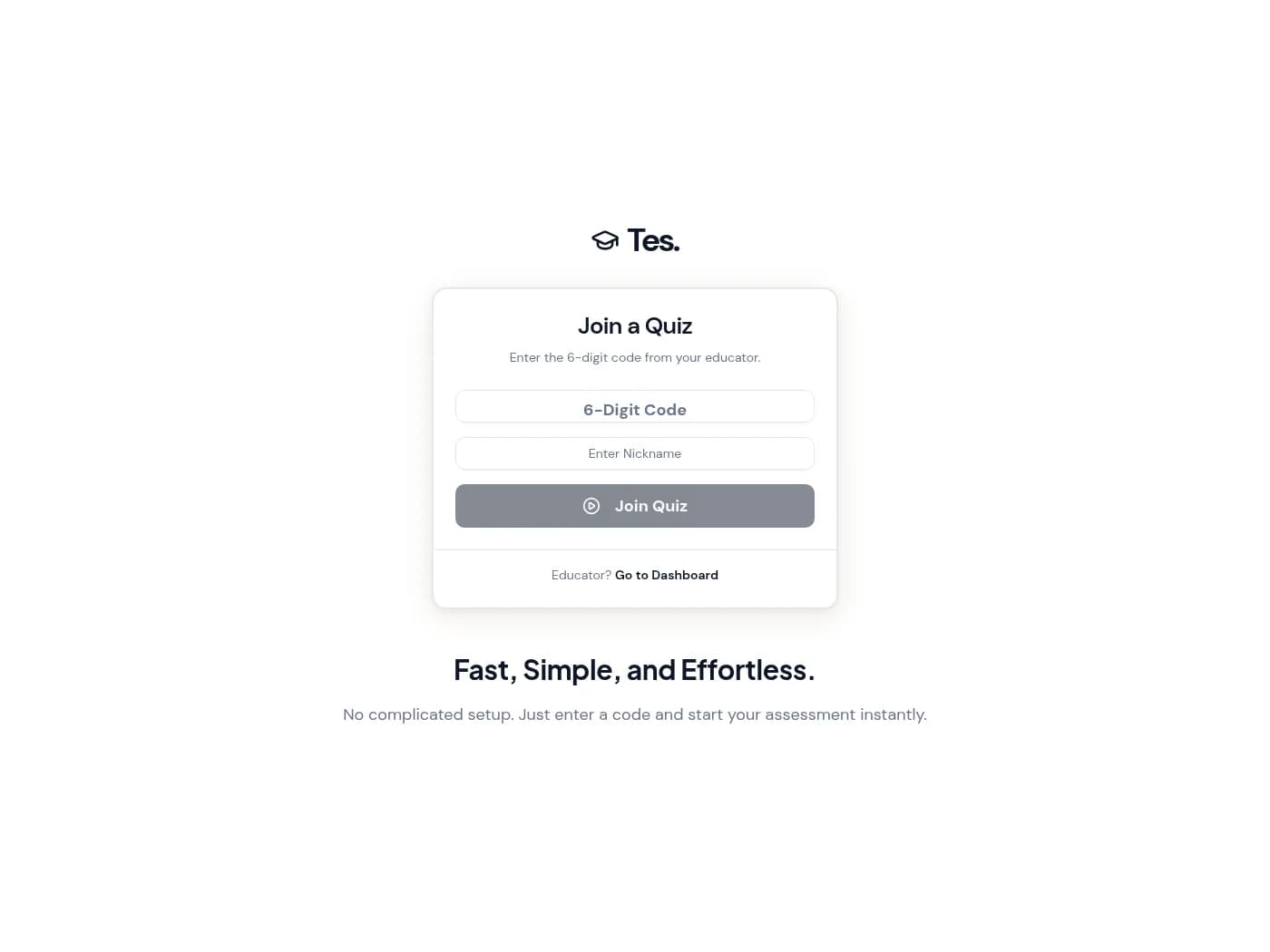 Tes Quick Access