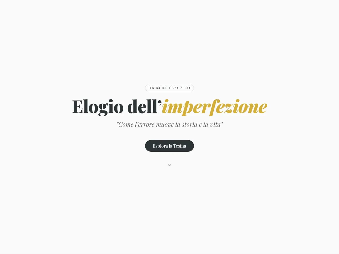 Tesina Visuale Online