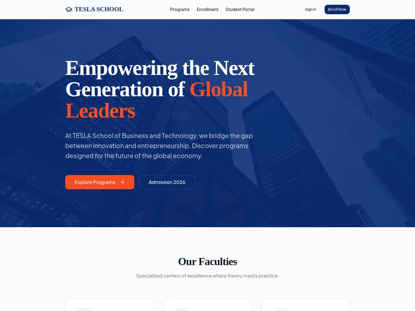 Tesla School Portal