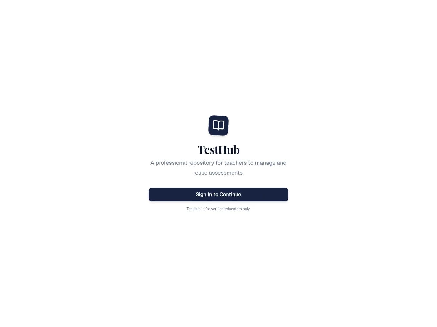 TestHub for Teachers