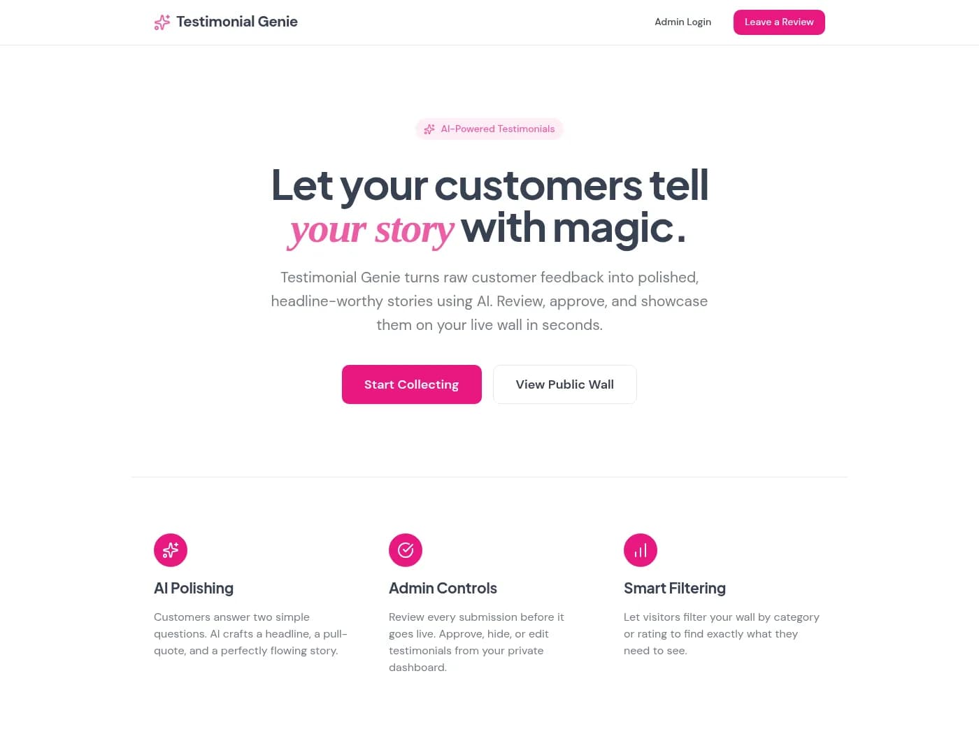 Testimonial Genie