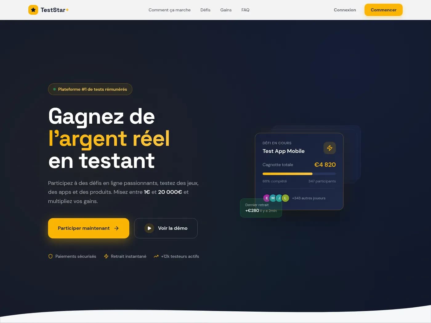 TestStar Inspired App