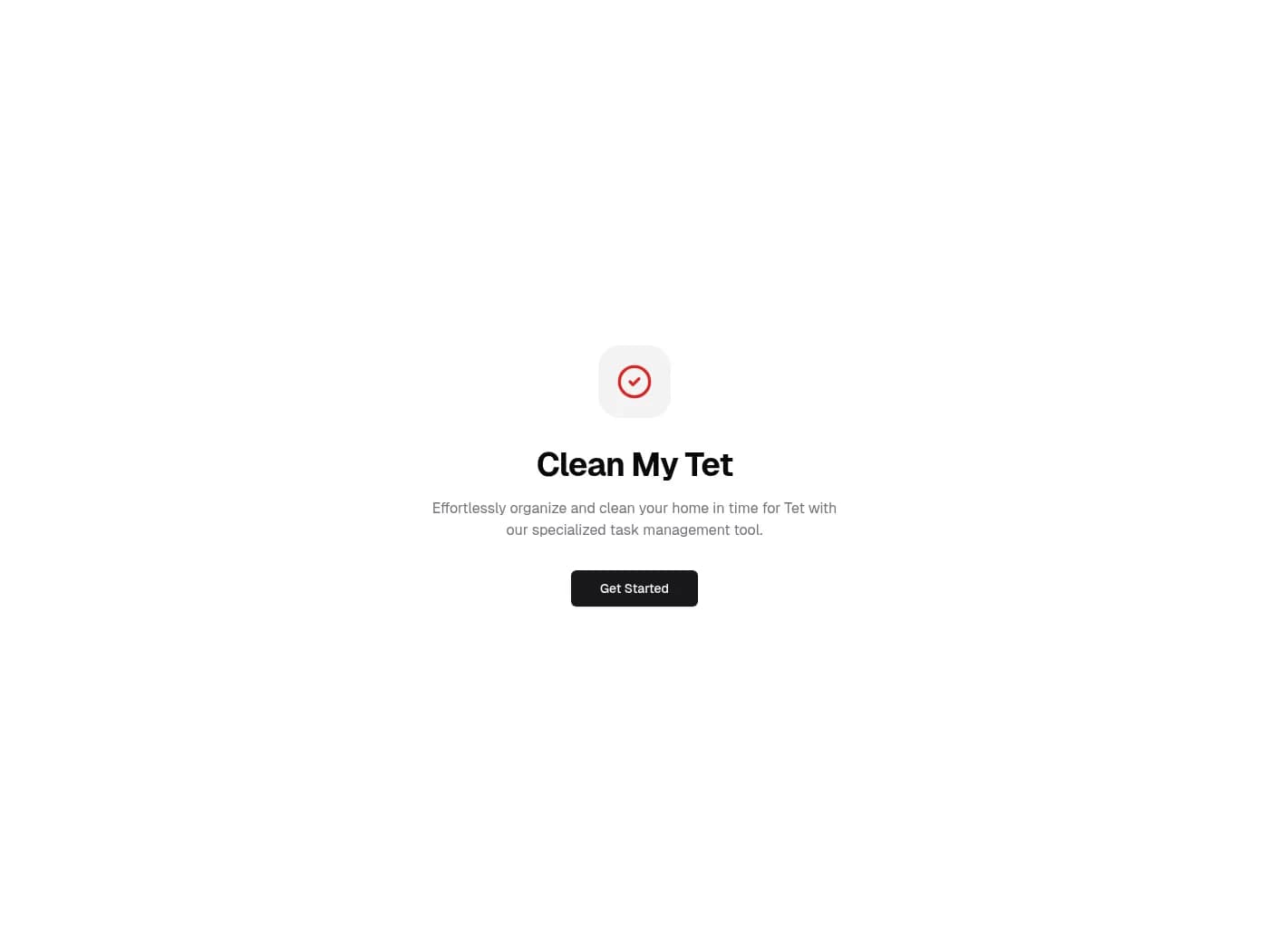 Tet Declutter App